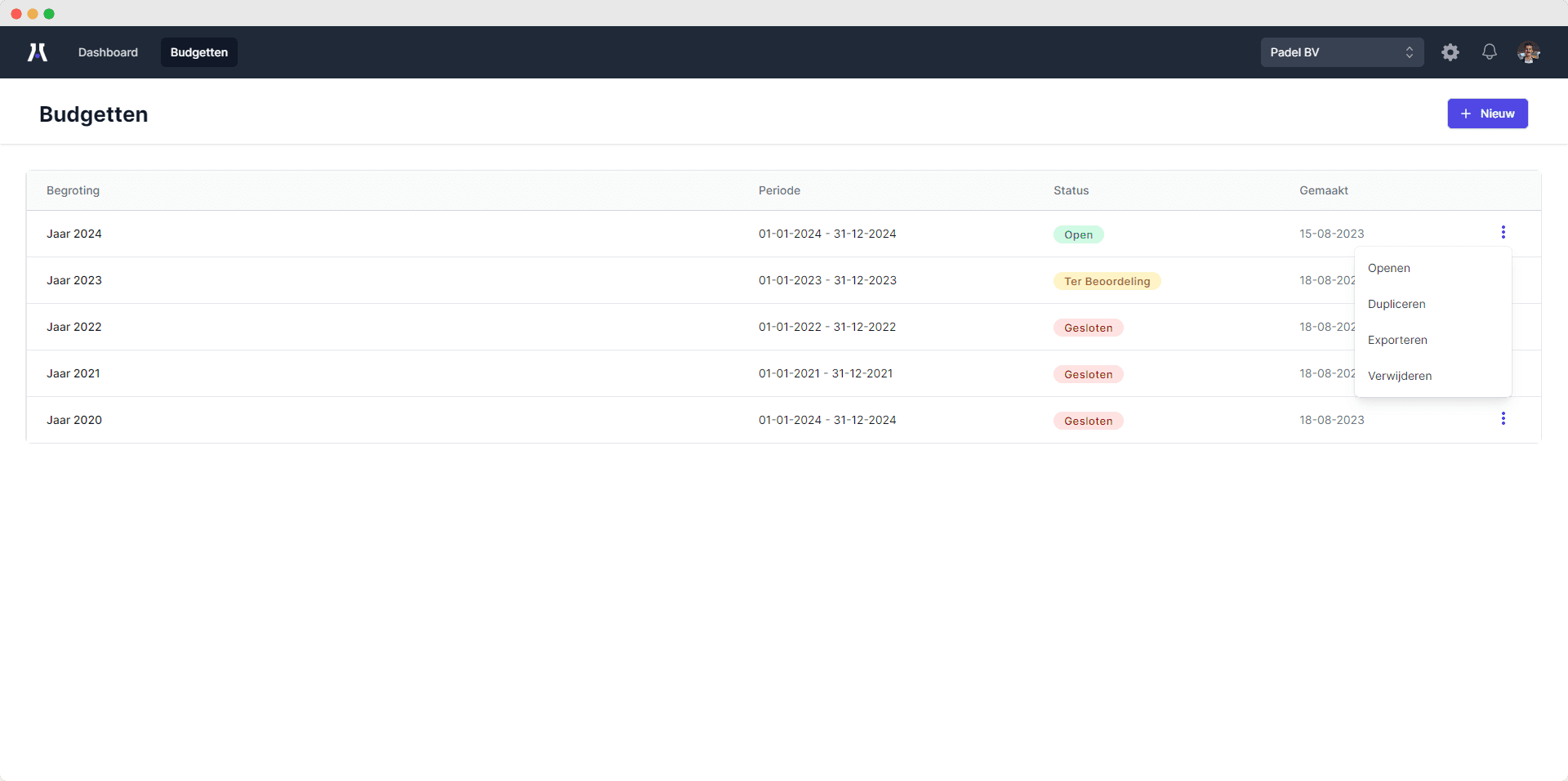 BudgetLab | Zakelijk Budgetteren | Sneller én betere budgetten maken